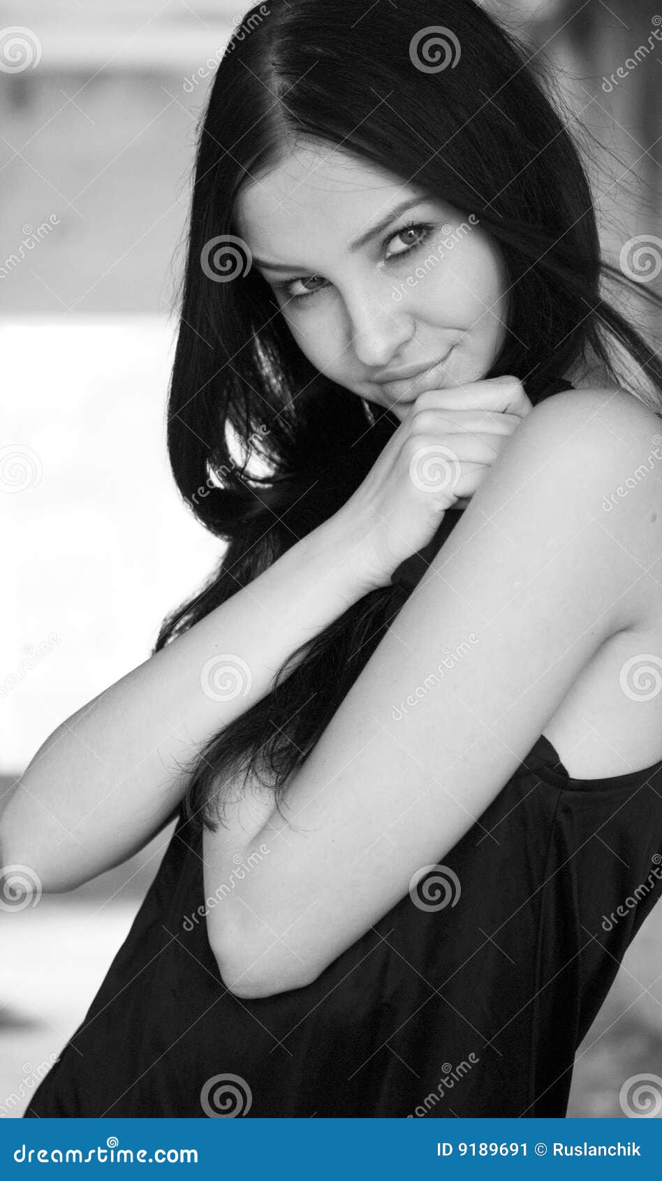 Pretty stock image. Image of exotic, happy, closeup, glamour - 9189691