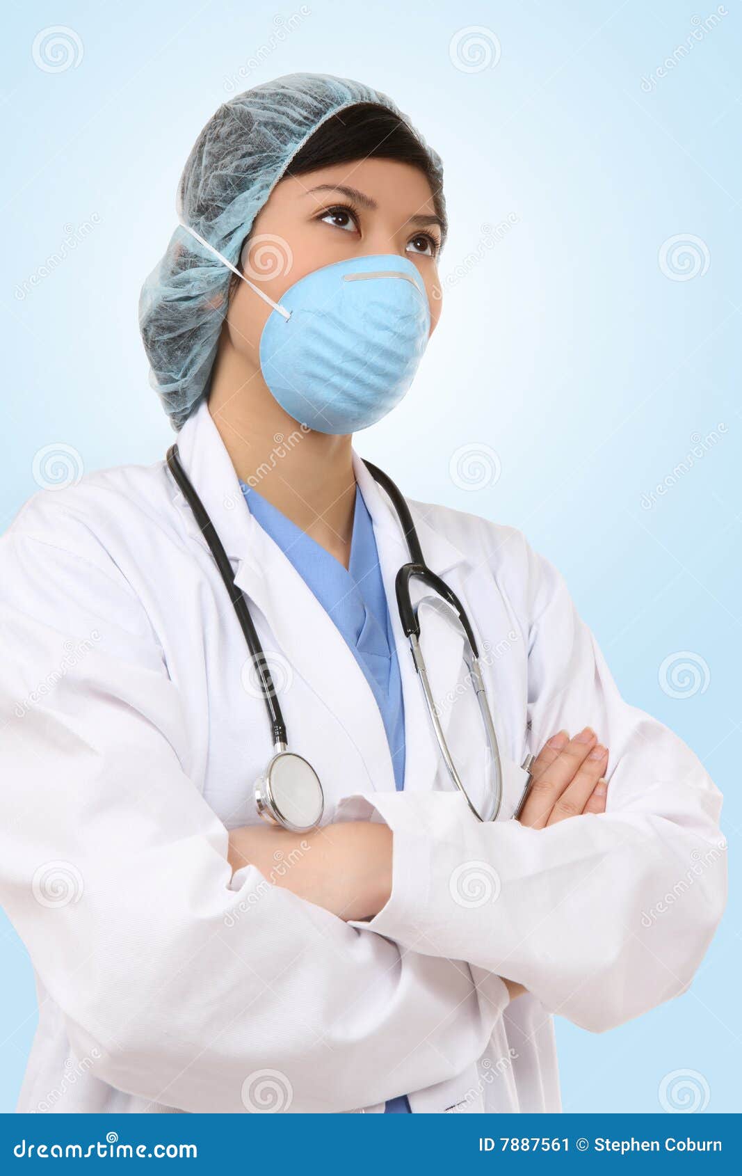 Pretty Asian Surgeon stock image. Image of profession - 7887561