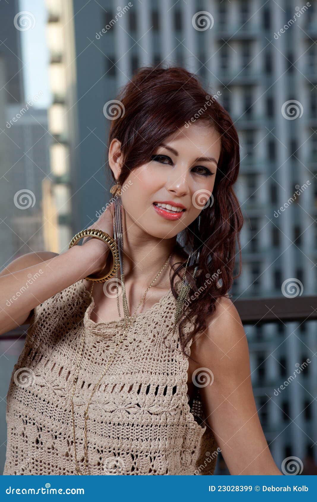 Pretty Asian Woman stock image. Image of model, sensuality - 23028399