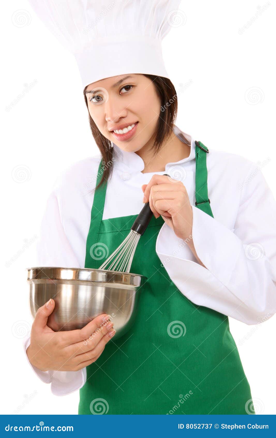 Pretty Asian Woman Chef stock image. Image of beauty, asian - 8052737