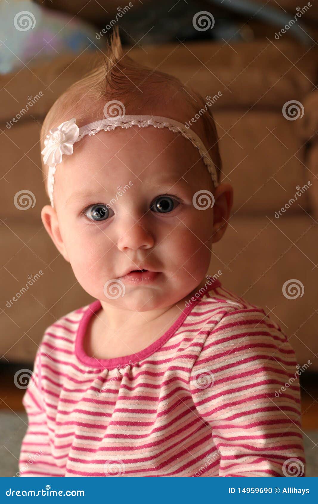 Pretty Baby stock photo. Image of girl, lips, band, caucasian - 14959690