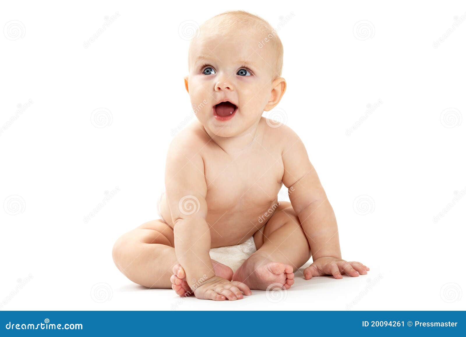Pretty baby stock image. Image of isolation, mood, adorable - 20094261