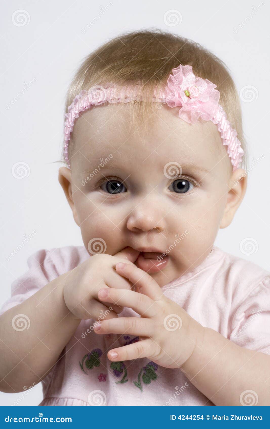 Pretty baby stock photo. Image of affectionate, infant - 4244254