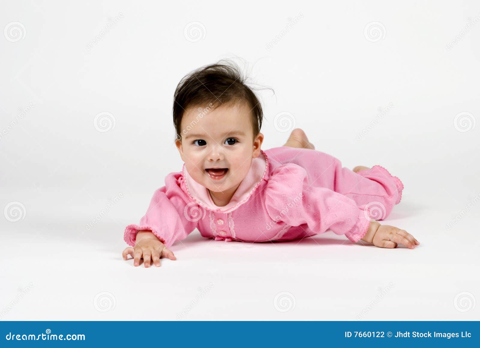 Pretty Baby stock photo. Image of angelic, contented, girl - 7660122
