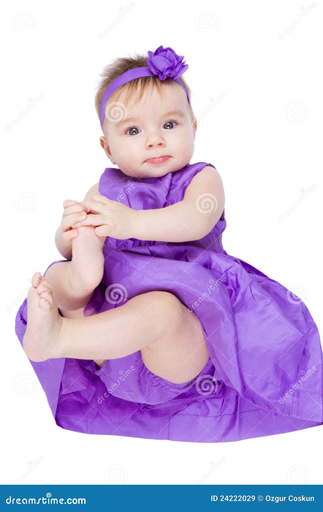 Pretty Baby Girl stock image. Image of dress, eyeball - 24222029