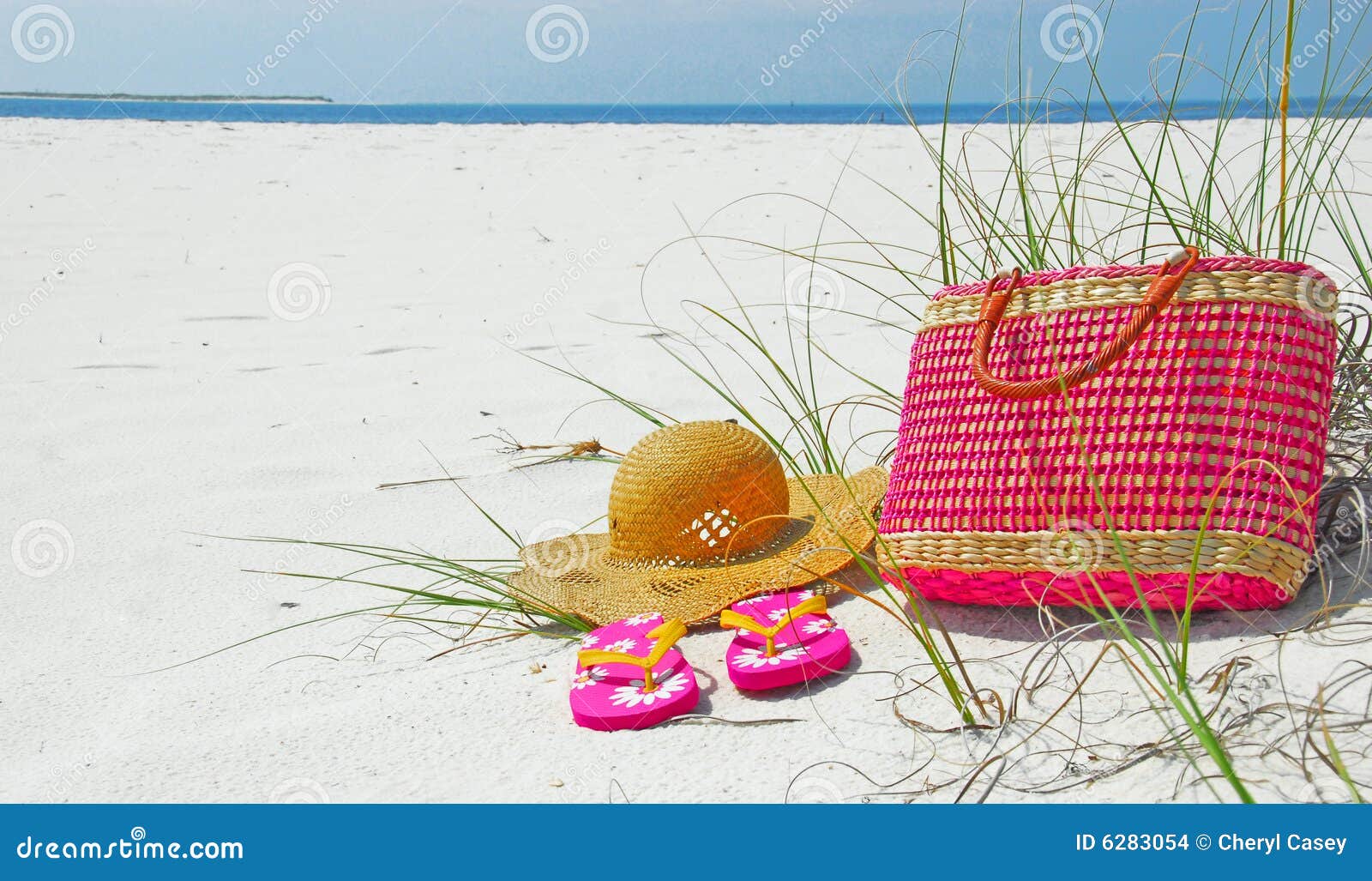 Pretty beach items stock photo. Image of holiday, leisure - 6283054