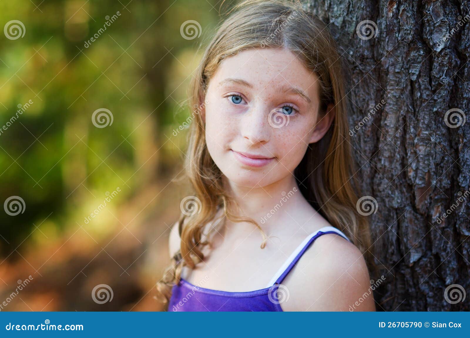 Pretty blue eyed girl stock photo. Image of pretty, close - 26705790