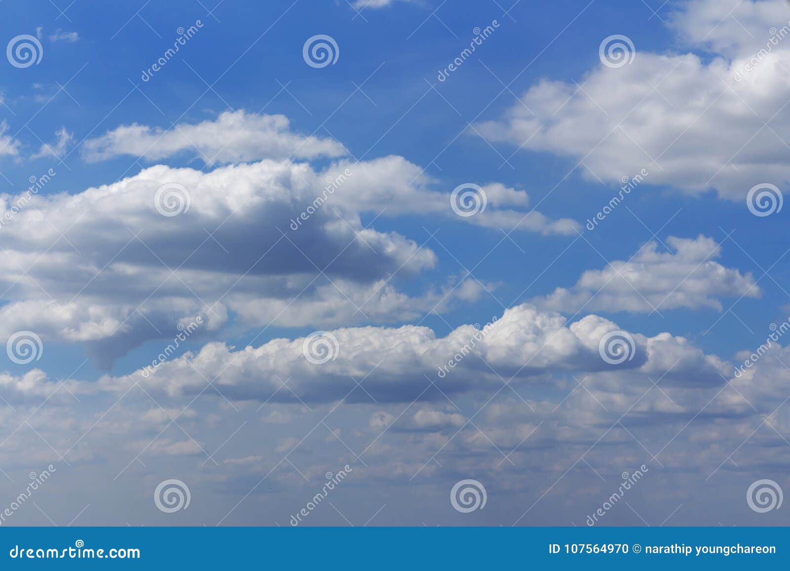 A Pretty Blue Sky in the Morning Stock Photo - Image of pure, scene ...