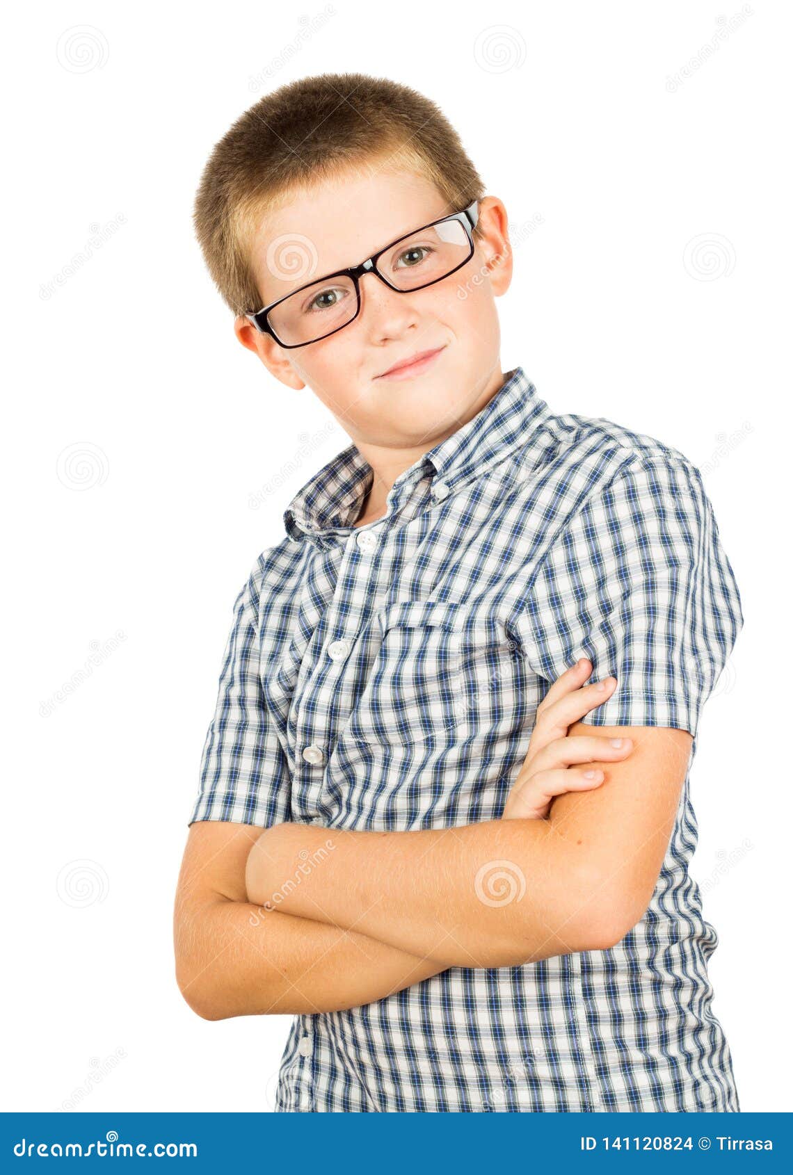 Pretty boy with glasses stock photo. Image of caucasian - 141120824