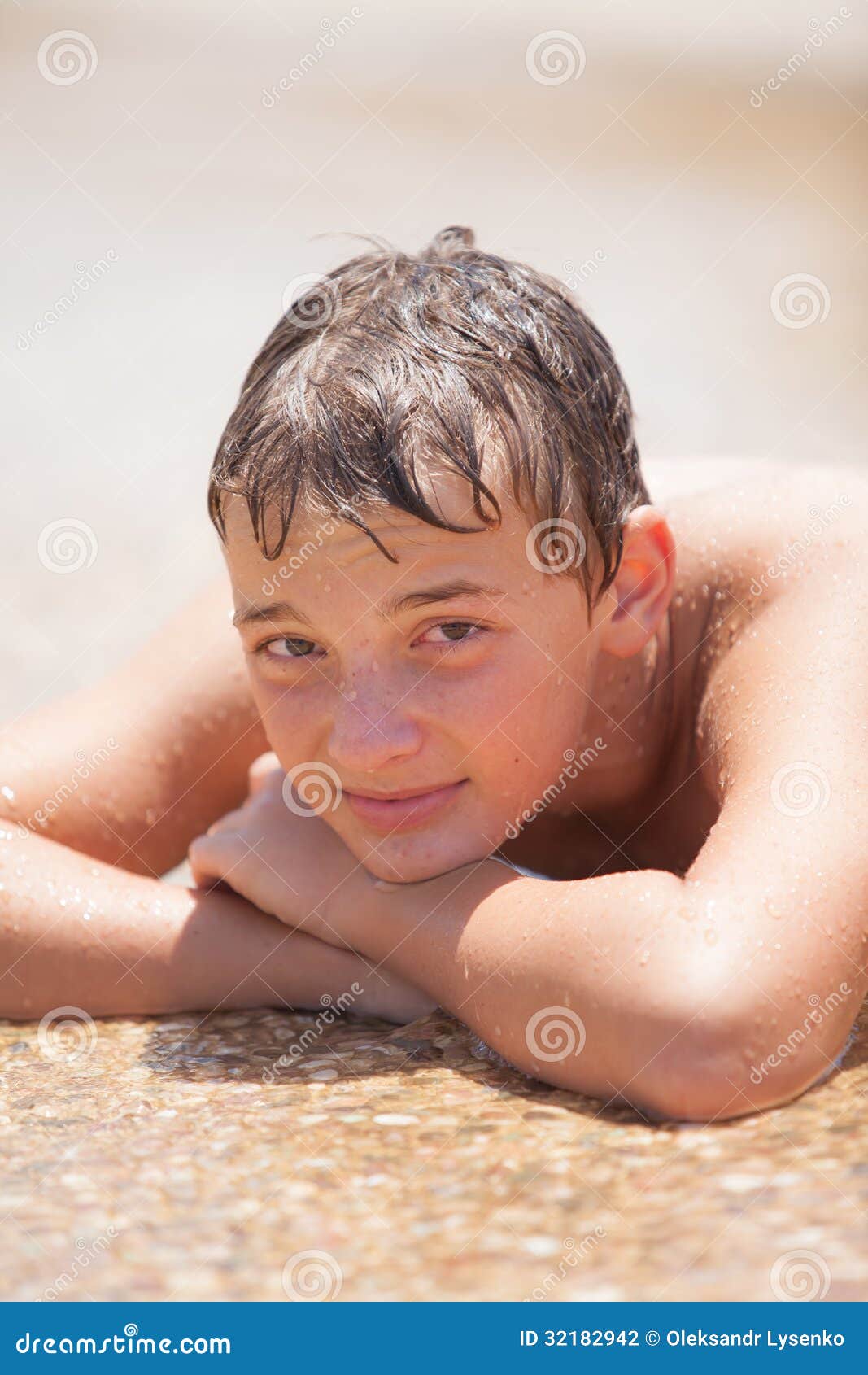 Pretty boy tans stock photo. Image of male, relaxing - 32182942