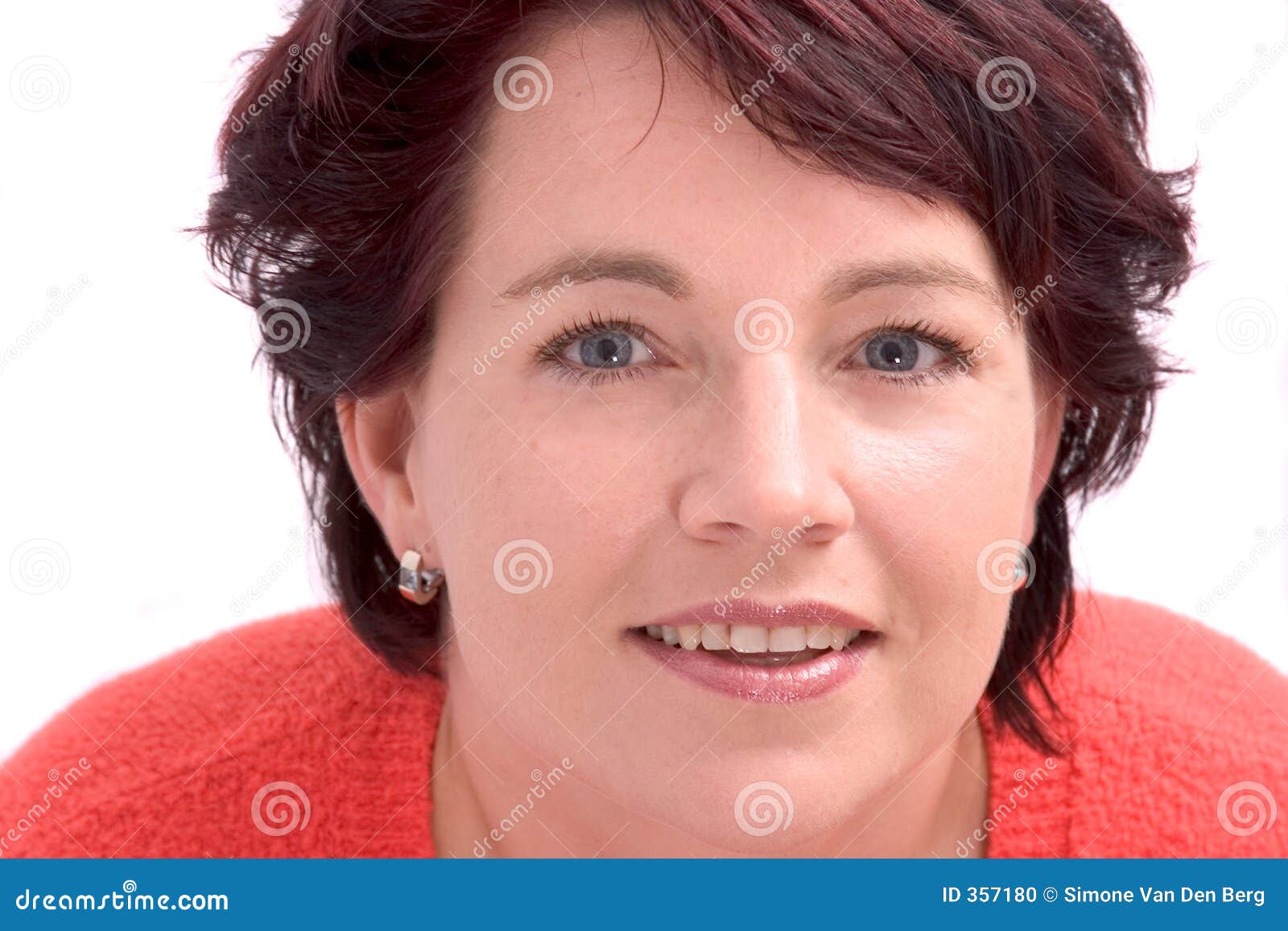 Pretty brunette stock photo. Image of beauty, smiling, smile - 357180