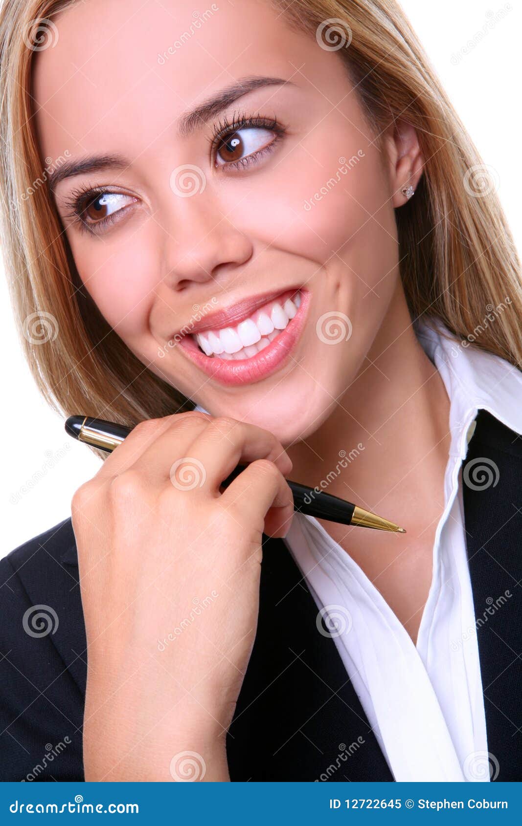 Pretty Business Woman stock image. Image of happiness - 12722645 Pretty Business Woman stock image. Image of happiness - 12722645