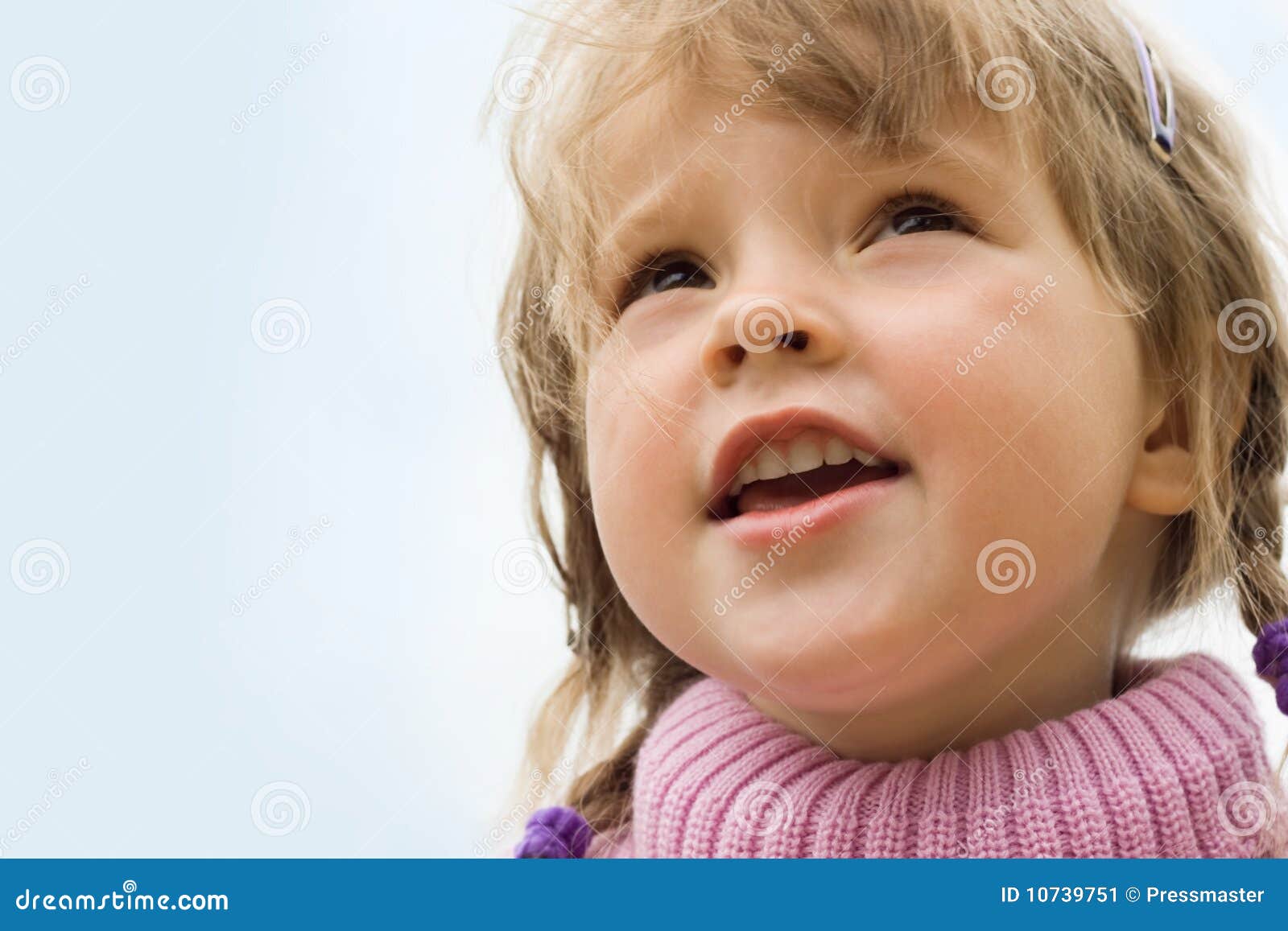 Pretty child stock image. Image of nice, closeup, daughter - 10739751