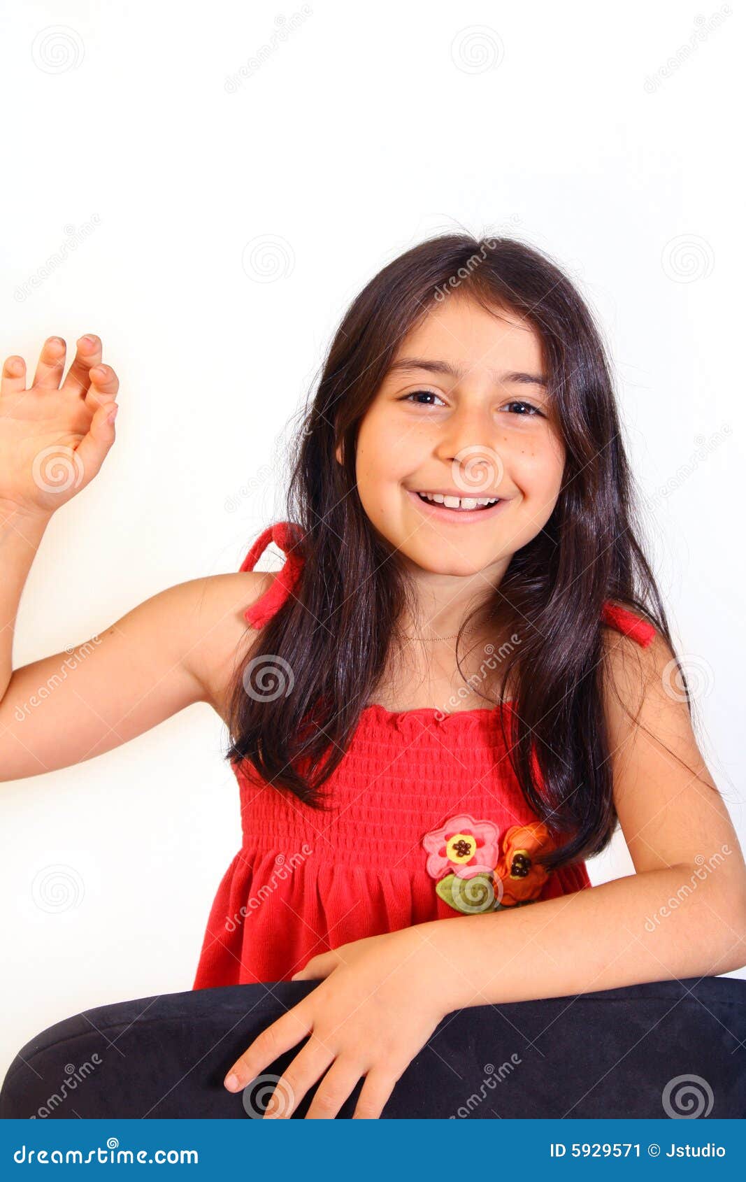 Pretty child stock image. Image of dress, adult, confidence - 5929571