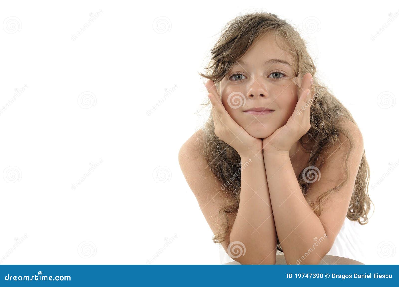 Pretty child smiling stock photo. Image of portrait, smiling - 19747390