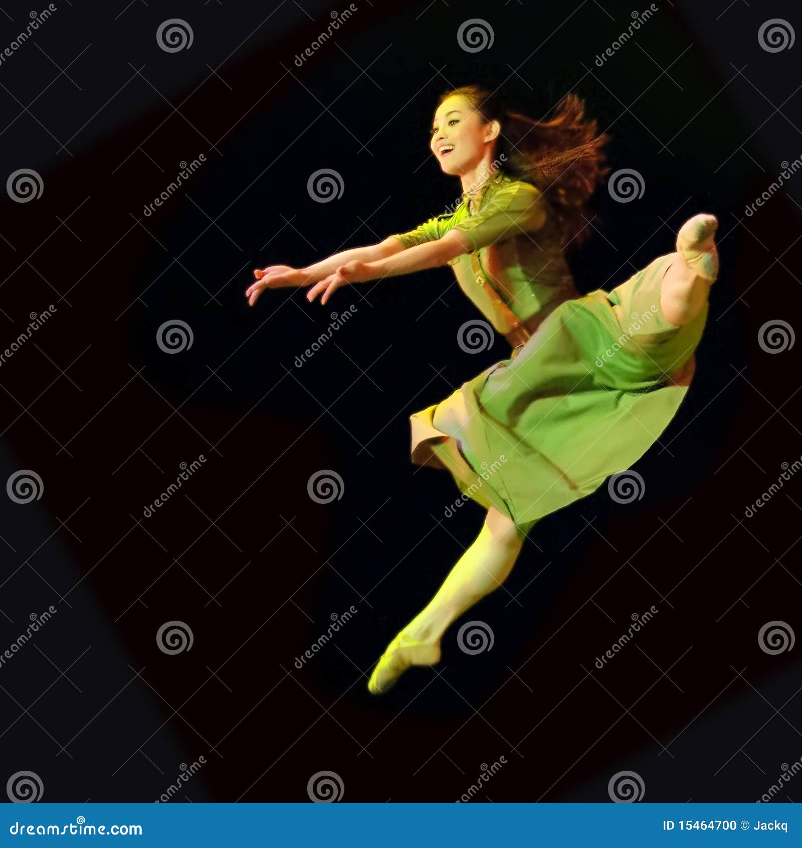 Pretty Chinese Modern Dancer Editorial Image - Image of background ...
