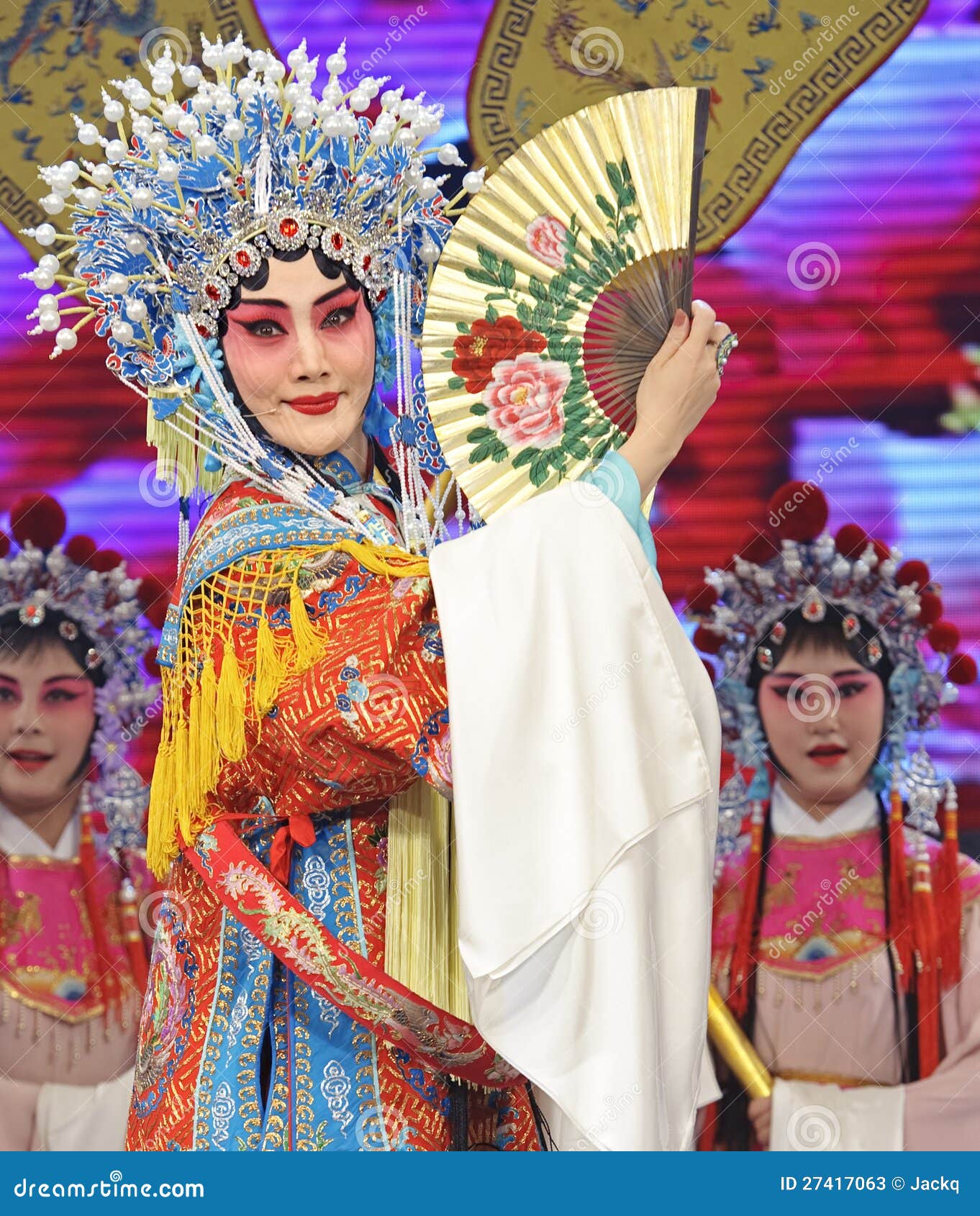 Pretty Chinese Opera Actress Editorial Stock Photo - Image of ...