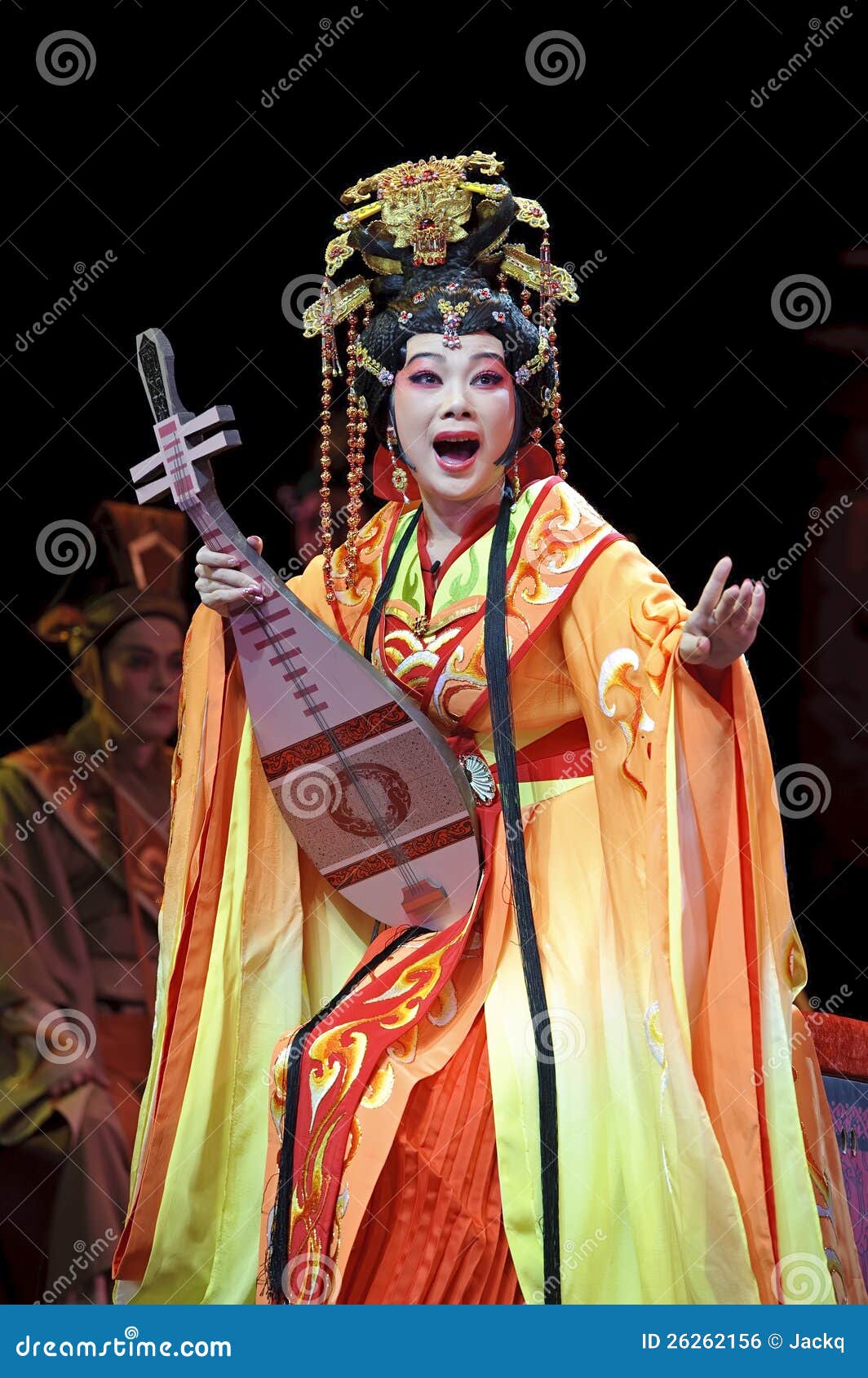 Pretty Chinese Traditional Opera Actress Editorial Photo - Image of ...