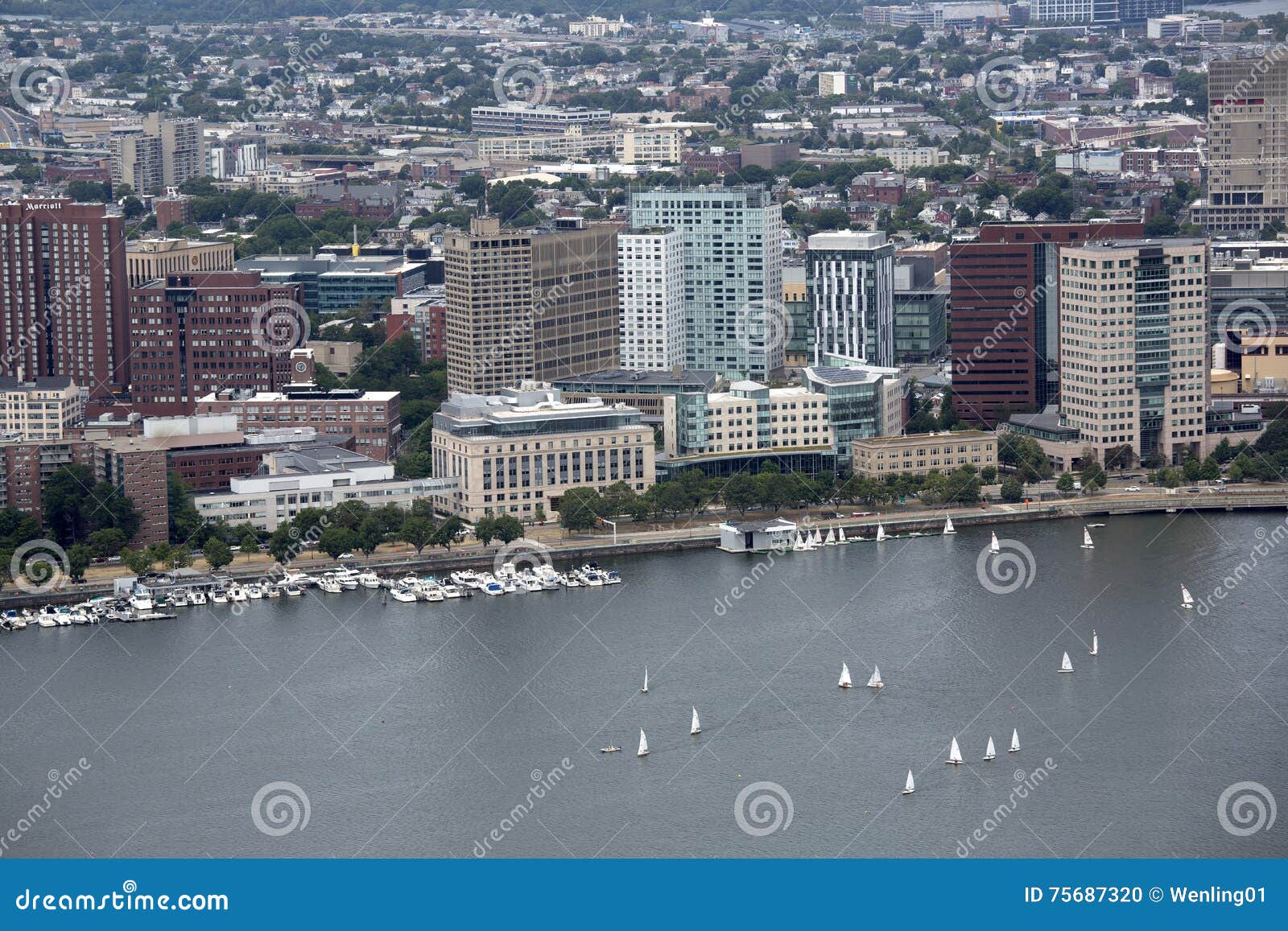 Pretty city Boston Mass editorial image. Image of boat - 75687320