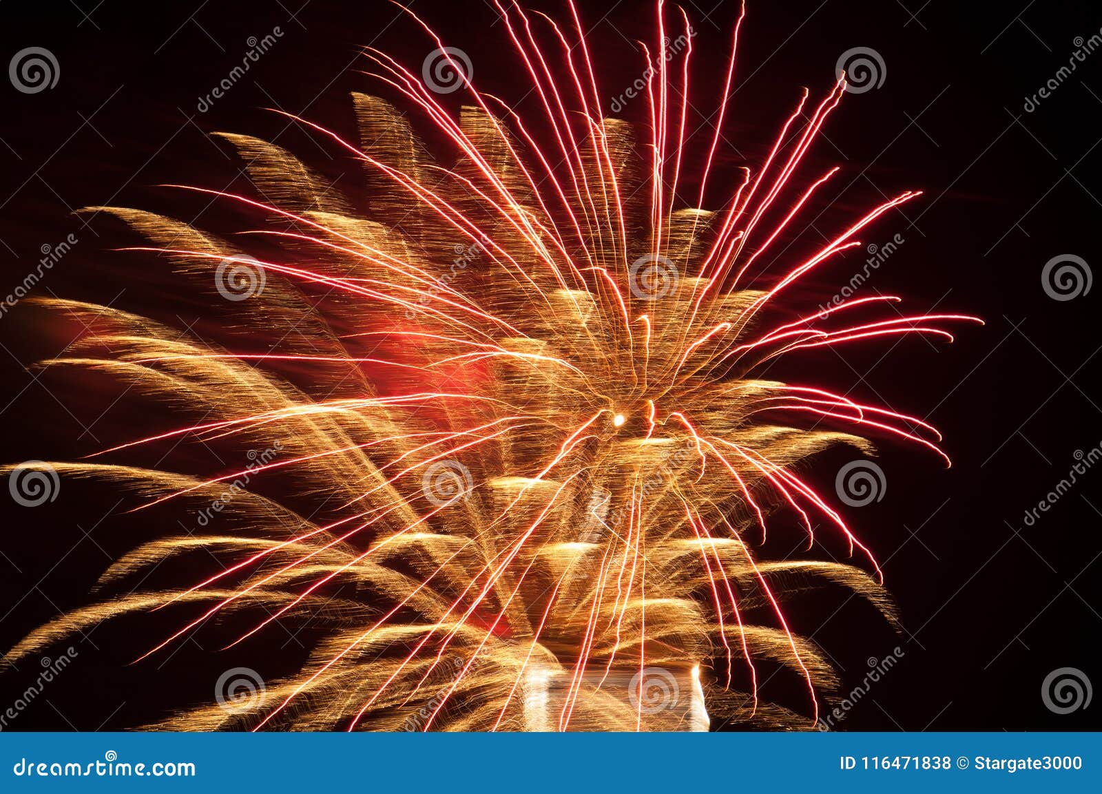 Pretty Colours from the Fireworks Stock Photo - Image of bonfire ...