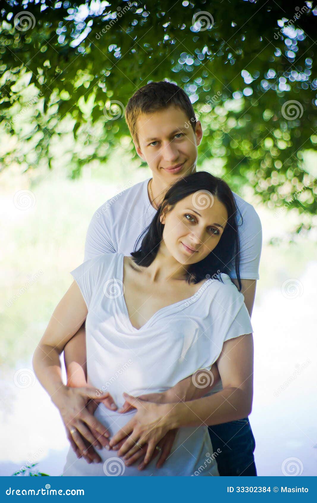 Pretty Couple stock photo. Image of adult, jeans, cutlery - 33302384