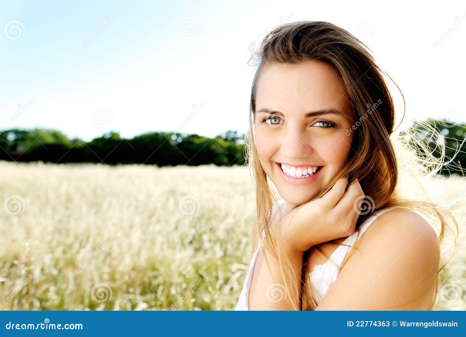 Pretty cute portrait stock image. Image of gorgeous, girl - 22774363