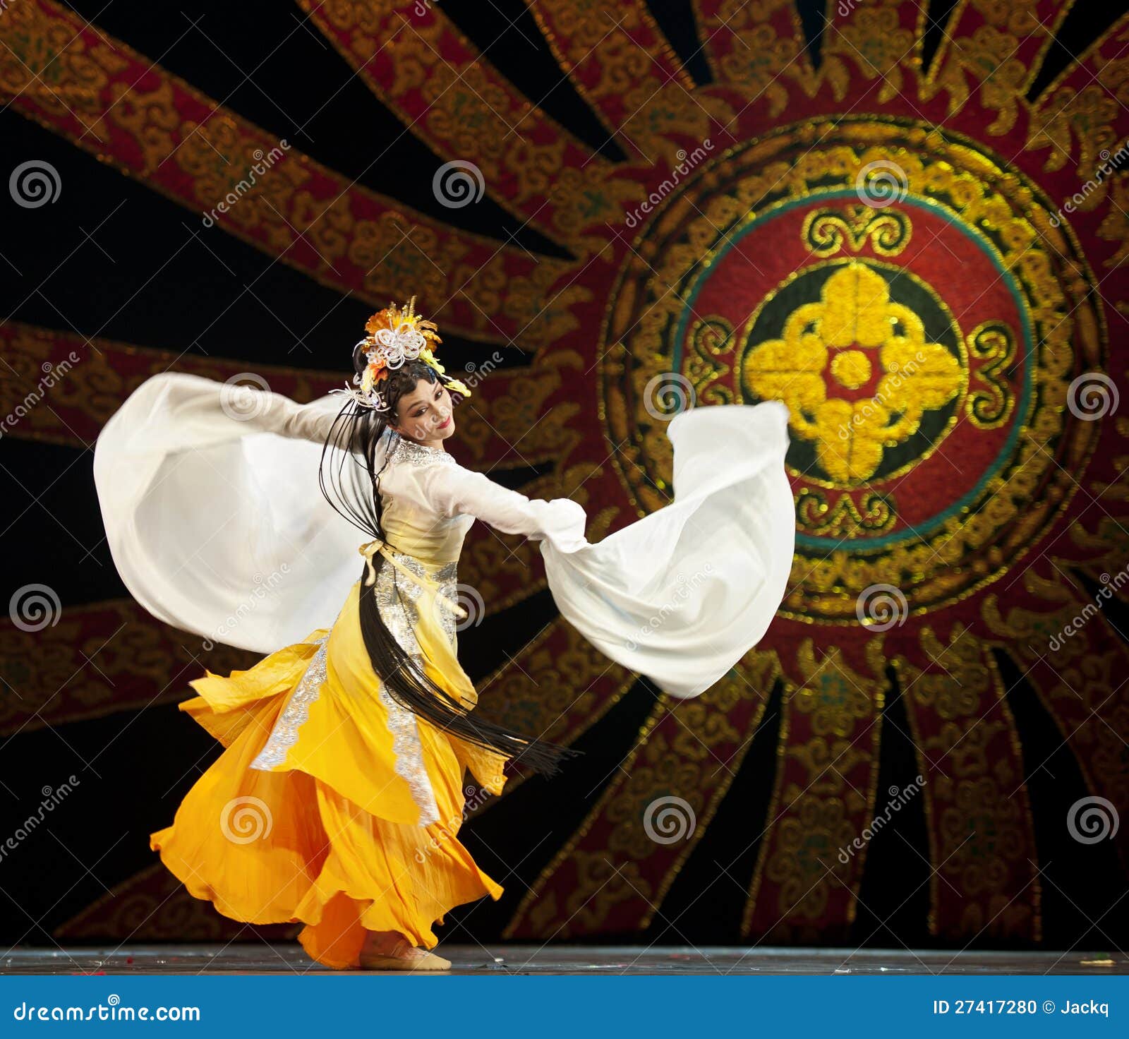 Pretty dancing girl editorial image. Image of female - 27417280