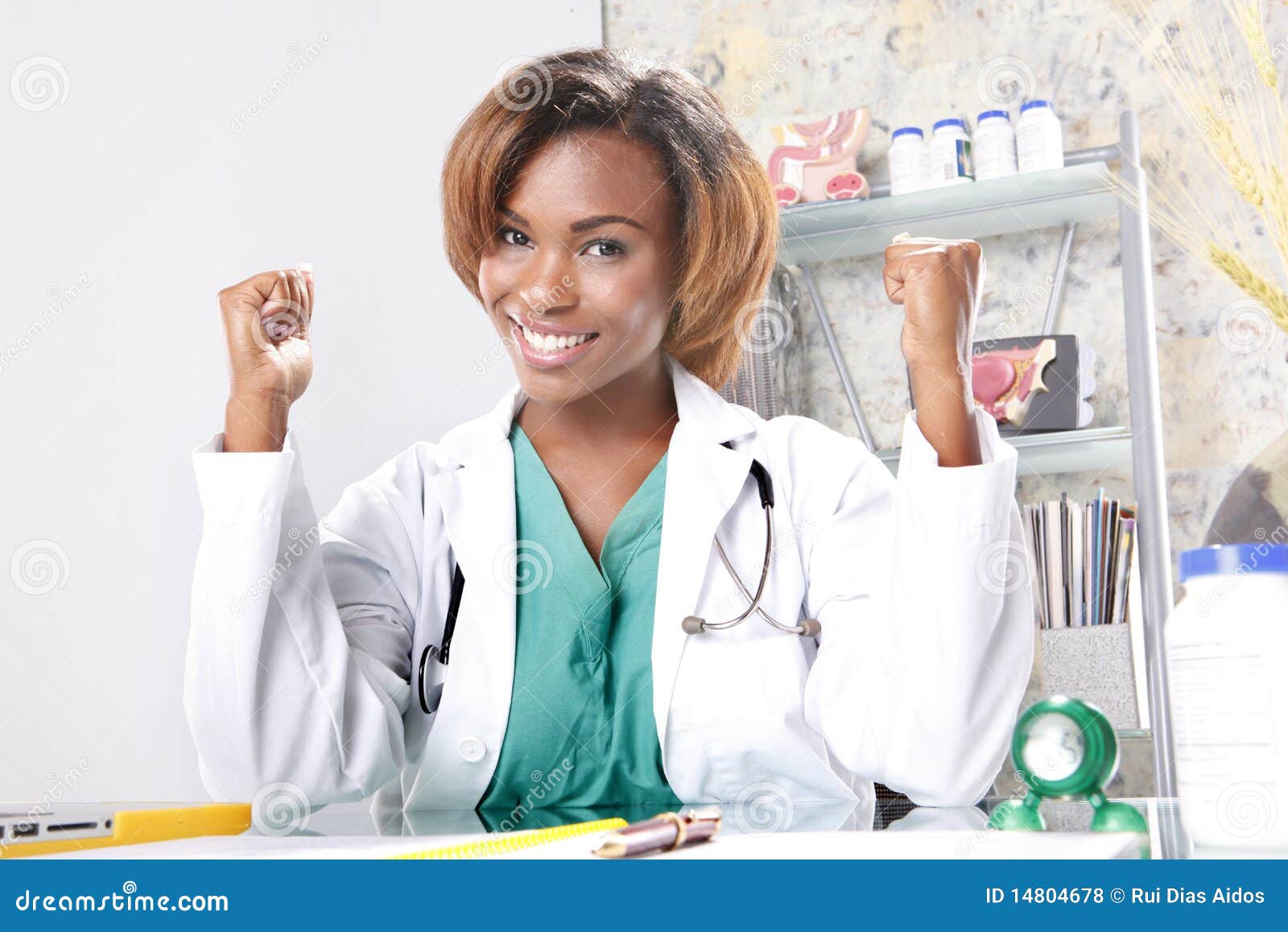 Pretty doctor stock photo. Image of clinic, beautiful - 14804678