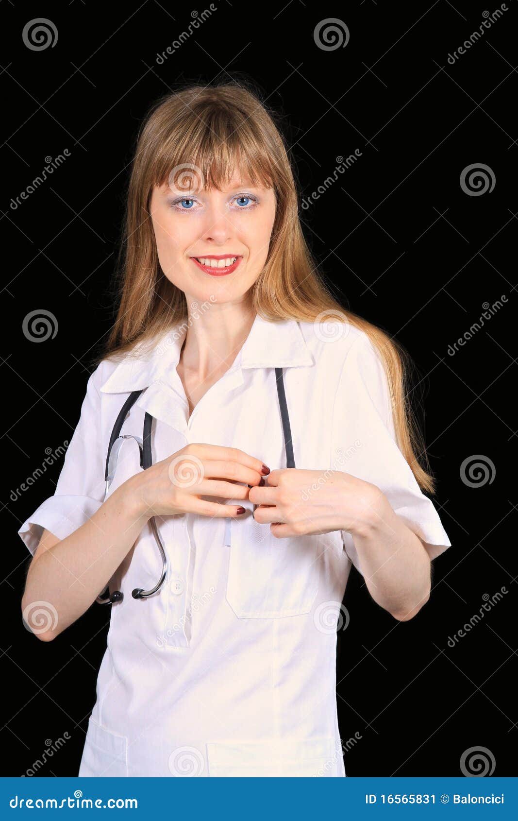 Pretty doctor stock image. Image of medical, handsome - 16565831