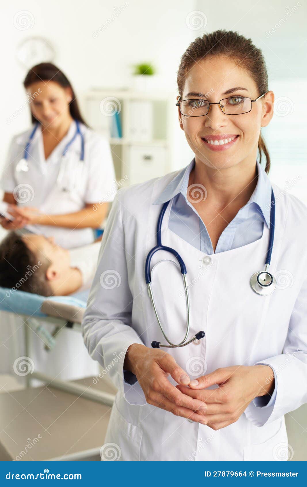 Pretty doctor stock photo. Image of confident, executive - 27879664