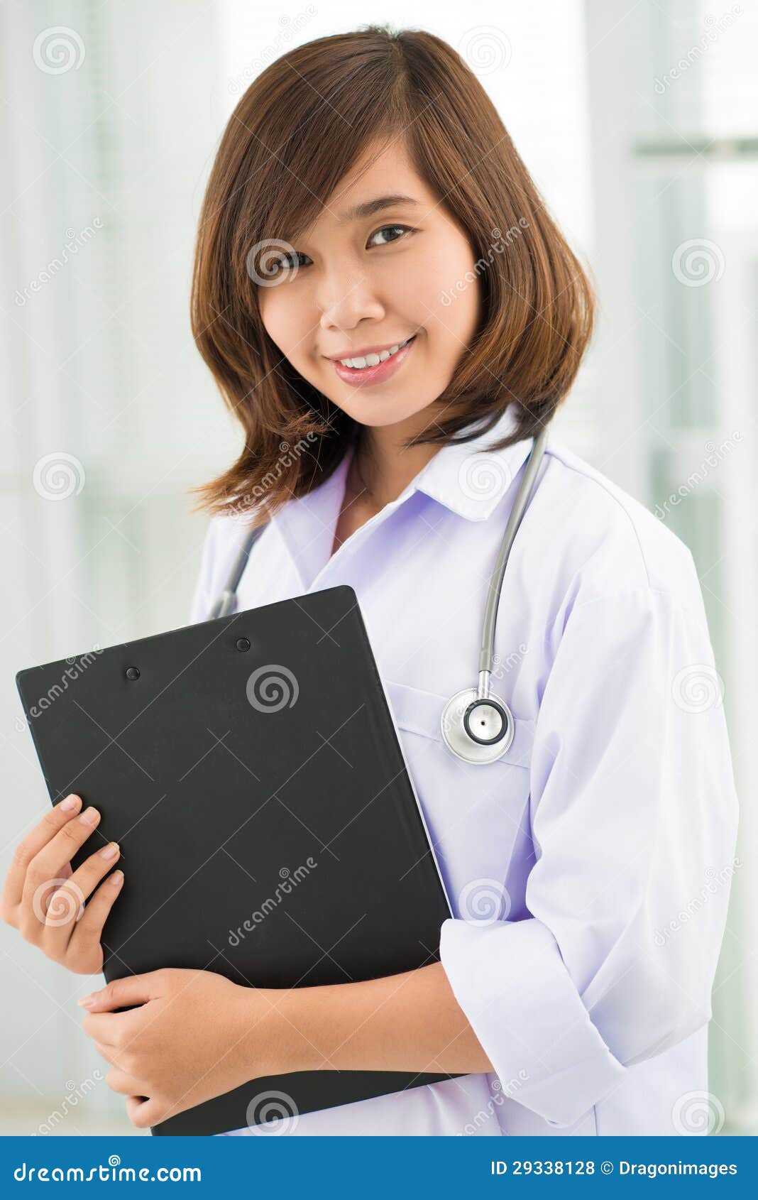 Pretty doctor stock photo. Image of holding, glance, medical - 29338128