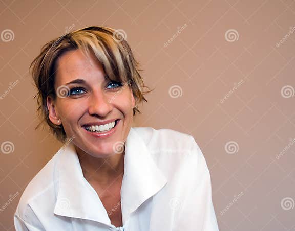 Pretty doctor stock image. Image of doctor, happy, beautician - 890323