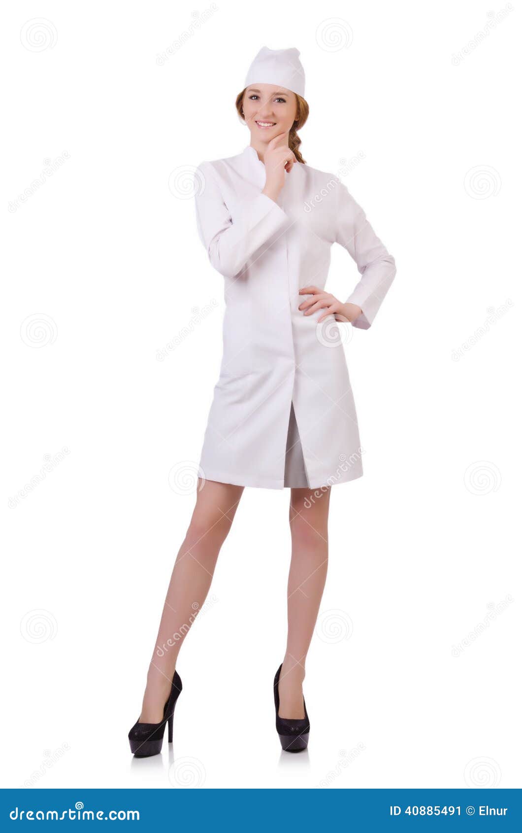 Pretty doctor stock image. Image of attractive, healthcare - 40885491