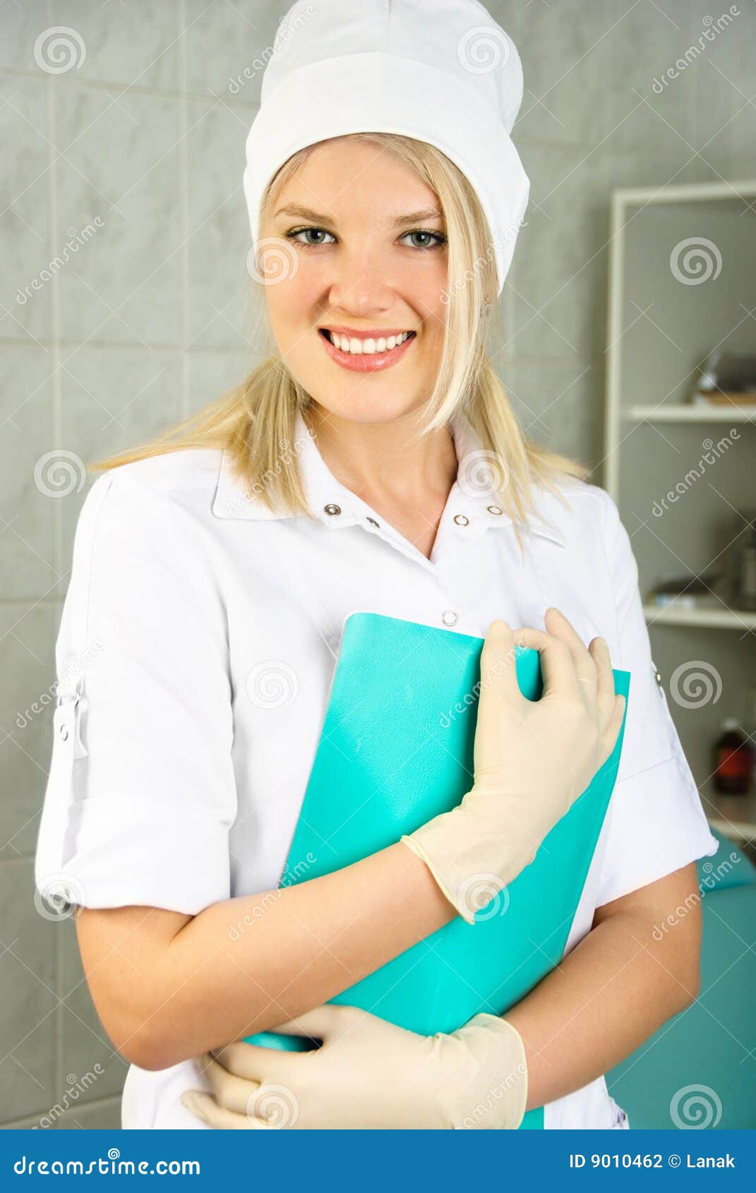 Pretty Doctor in the Office Stock Photo - Image of positive, care: 9010462