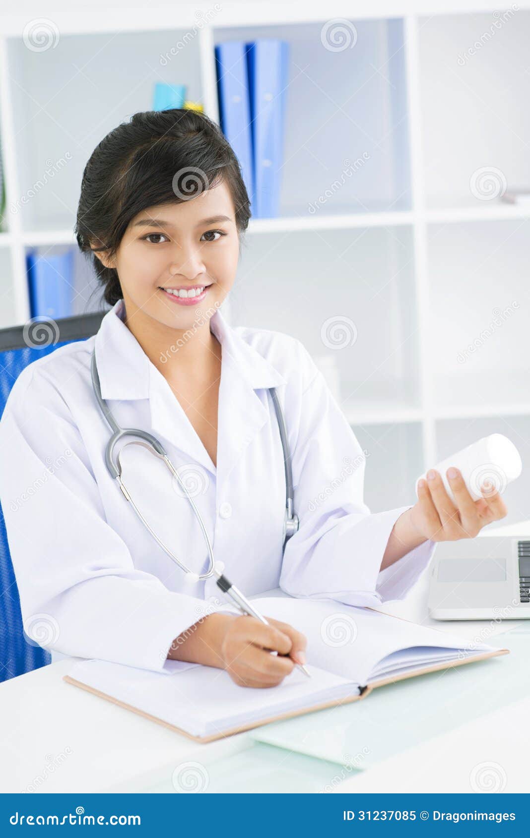 Pretty doctor stock image. Image of antibiotic, busy - 31237085