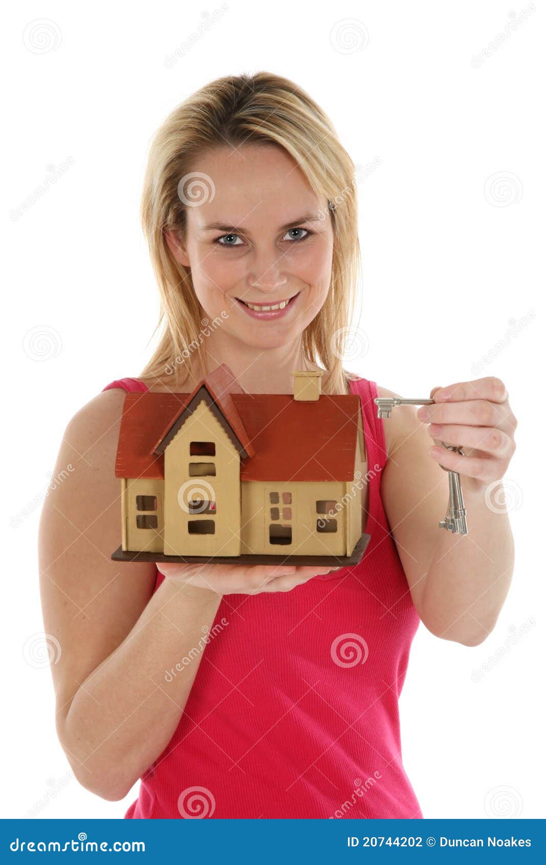 Pretty Estate Sales Lady stock photo. Image of agent - 20744202