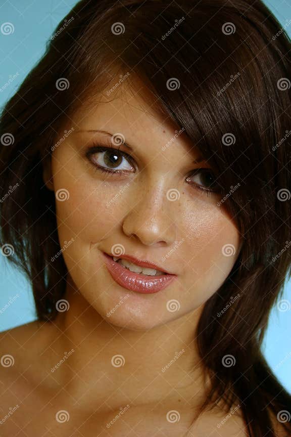 Pretty face stock image. Image of skin, pretty, smile - 1869153