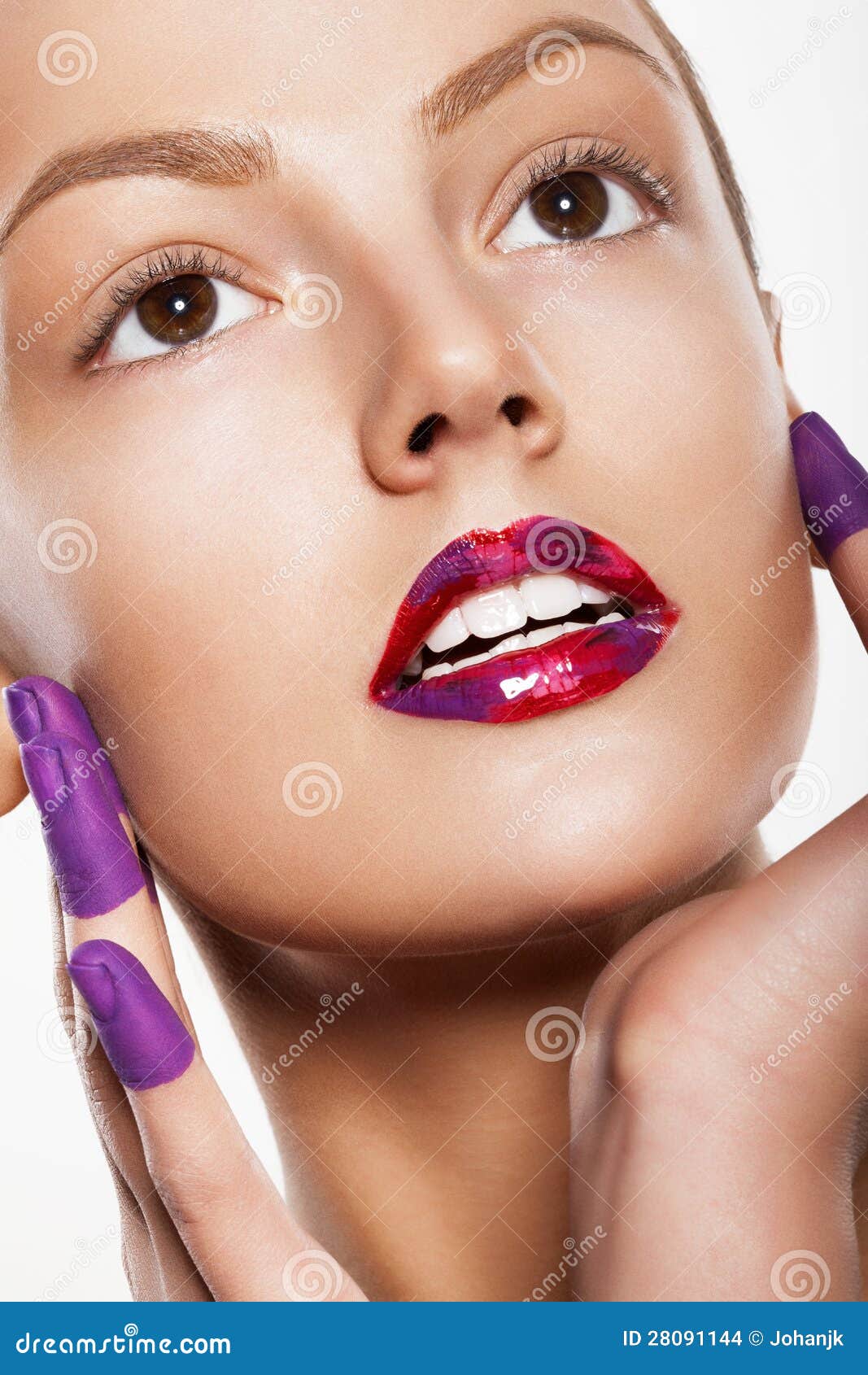 Pretty face stock photo. Image of care, cosmetics, healthy - 28091144
