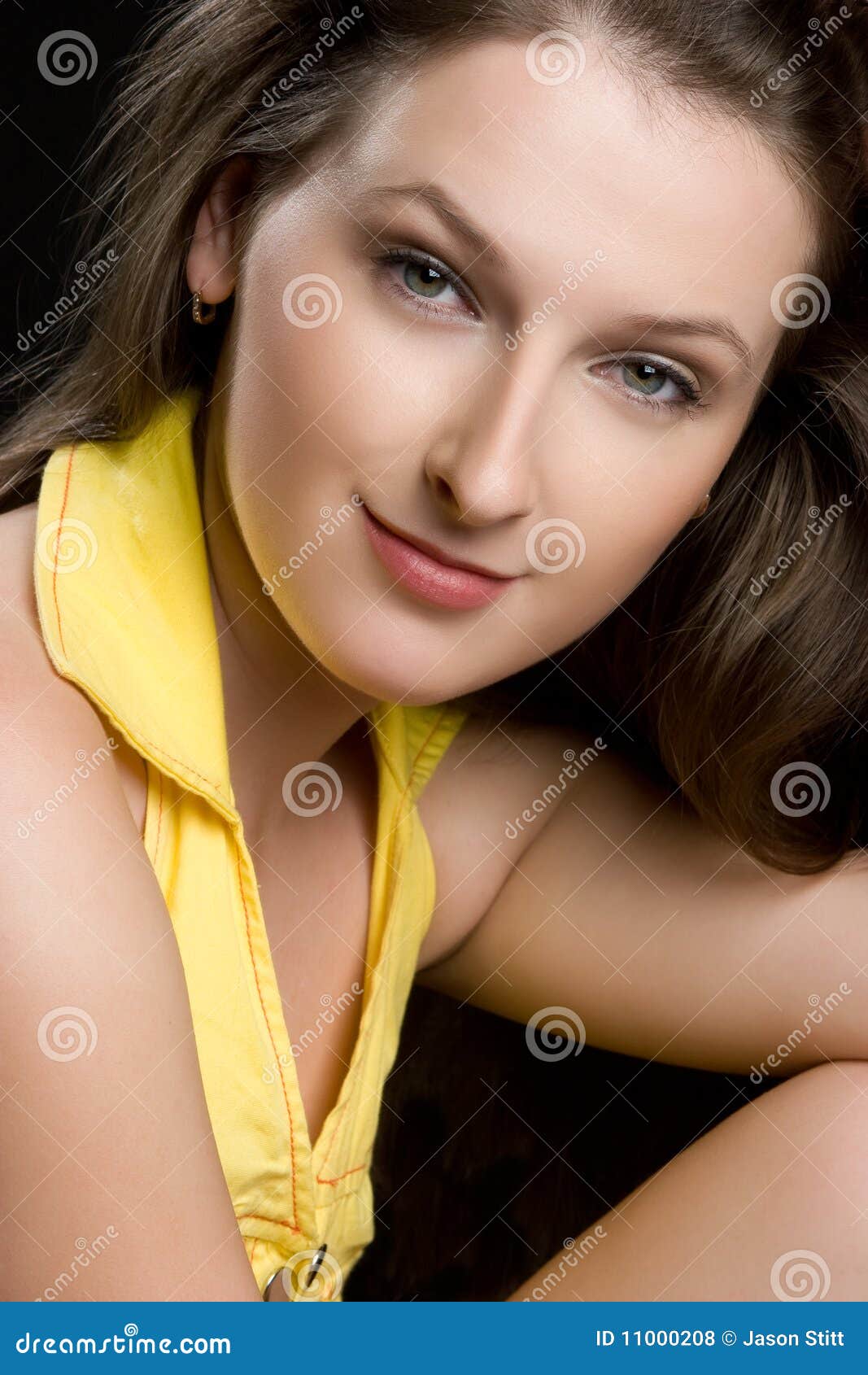 Pretty Girl stock photo. Image of joyful, model, fashion - 11000208