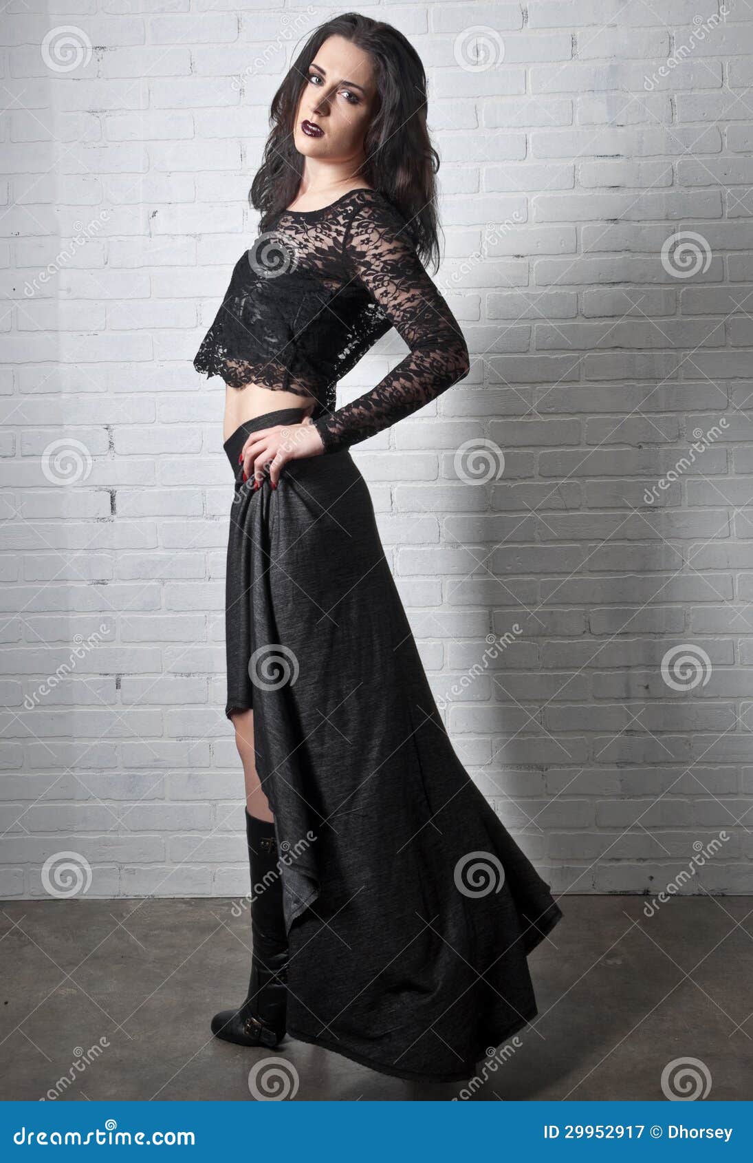Goth Chick Royalty Free Stock Photography - Image: 29952917