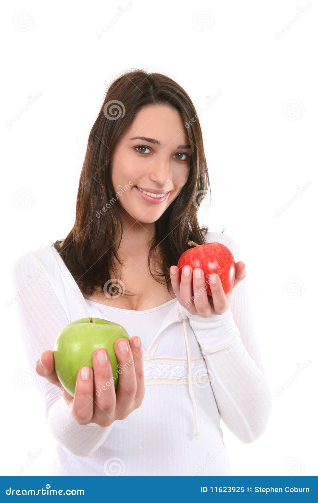 Pretty Girl Making a Decision Stock Image - Image of life, natural ...