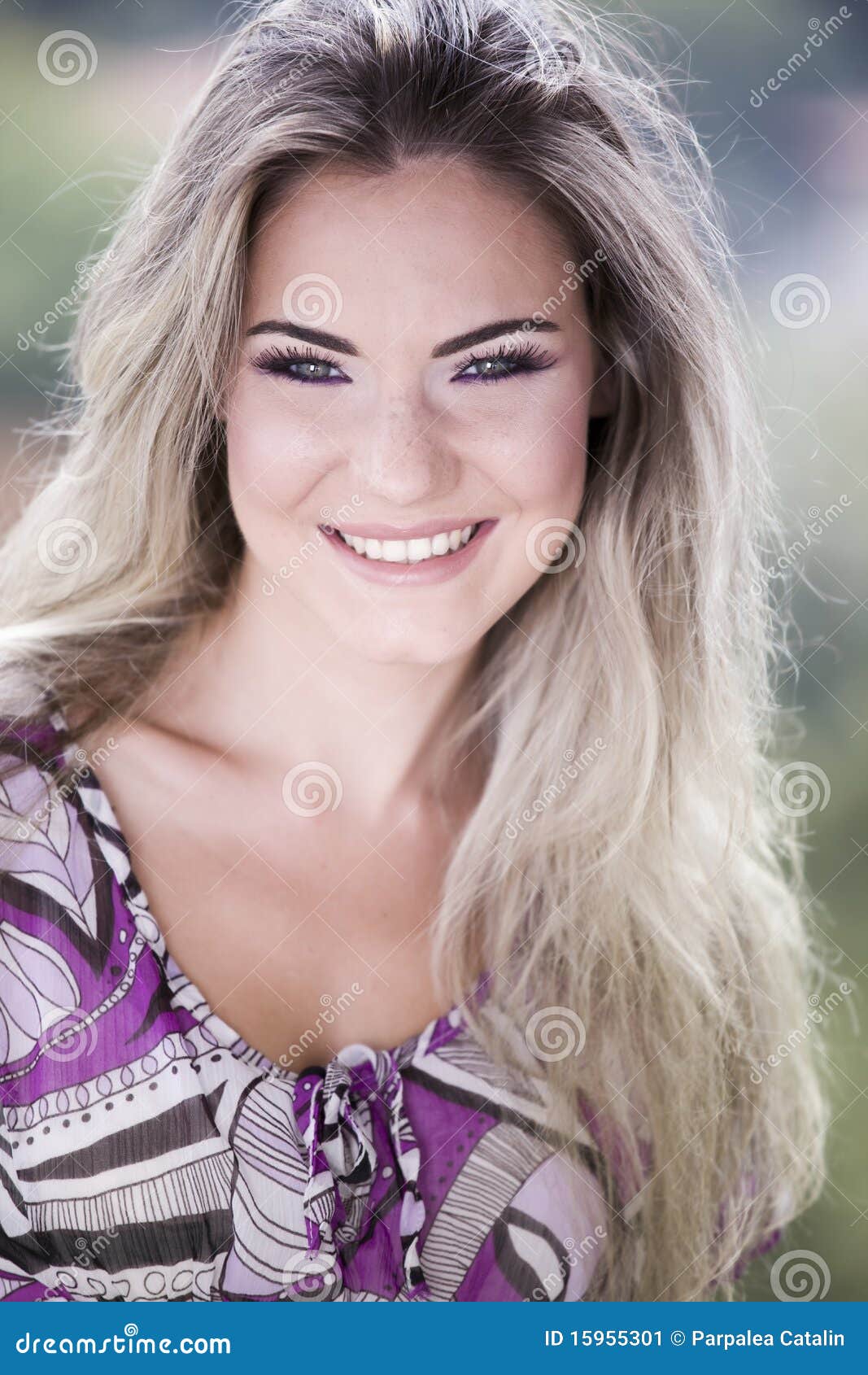 Pretty girl portrait stock image. Image of portrait, woman - 15955301