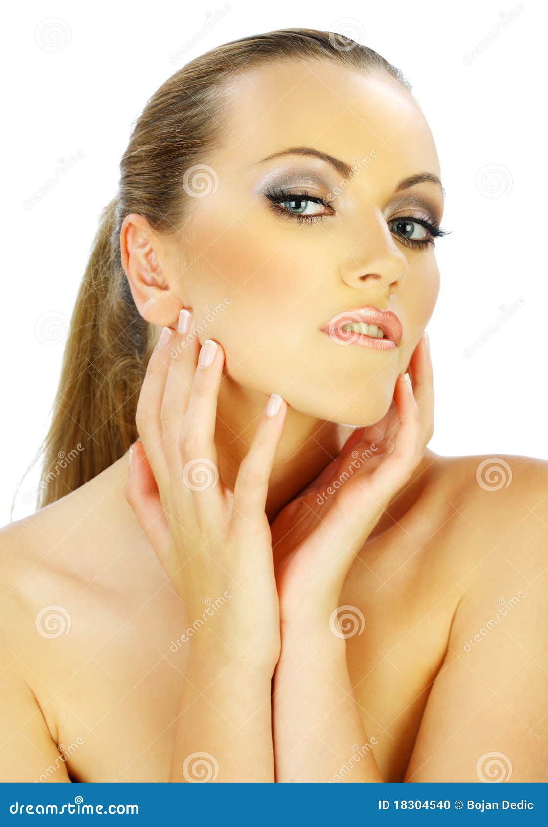 Pretty girl portrait 2 stock photo. Image of elegance - 18304540