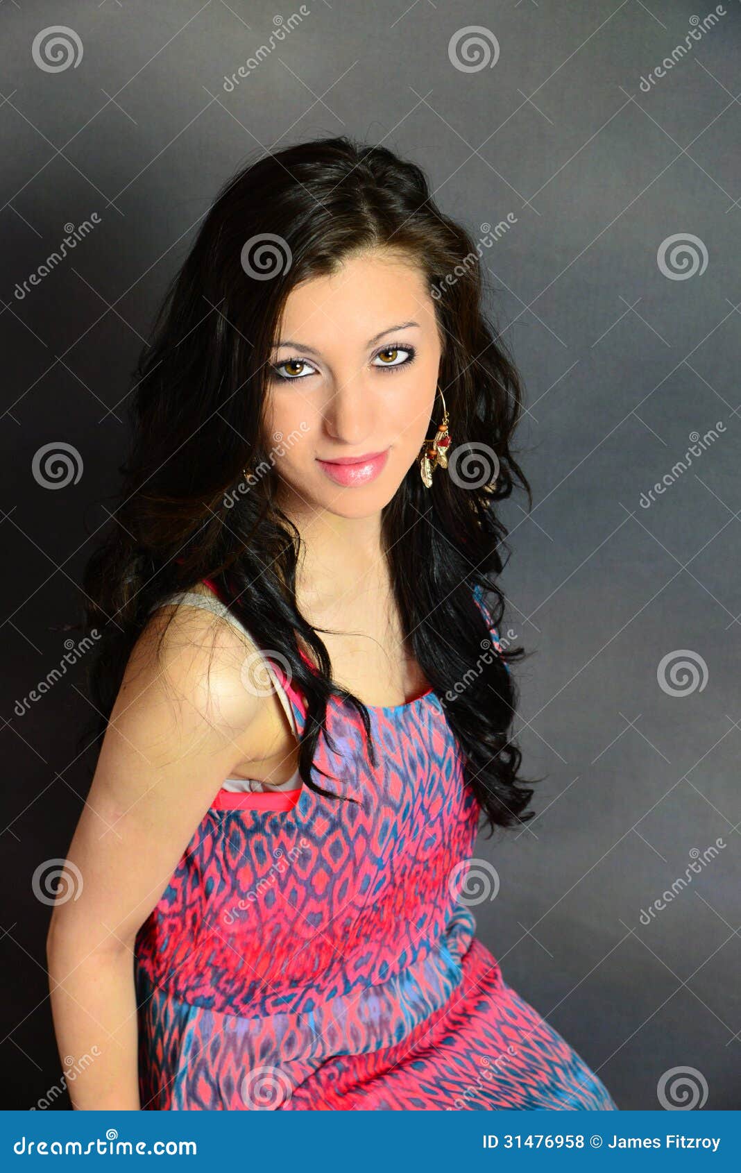 Pretty Girl Posing II stock photo. Image of beautiful - 31476958