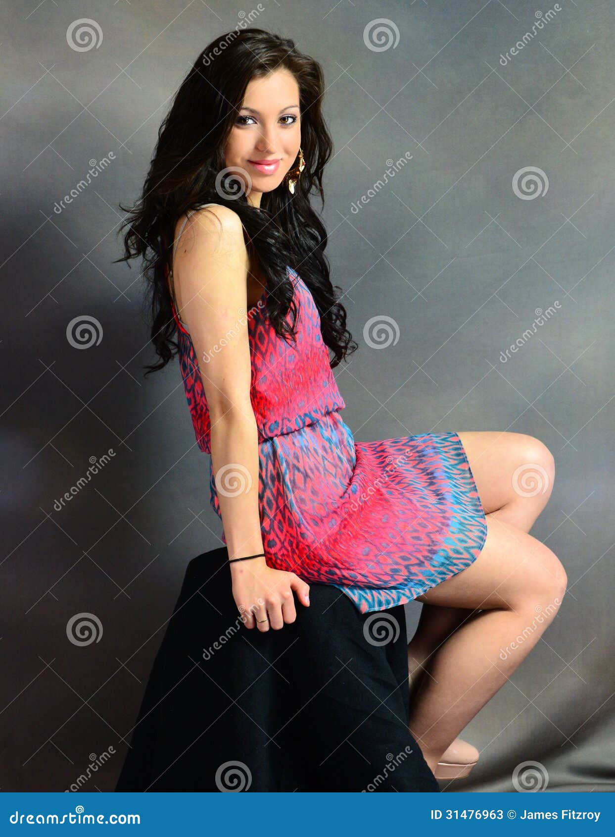 Pretty Girl Posing III stock image. Image of modern, life - 31476963