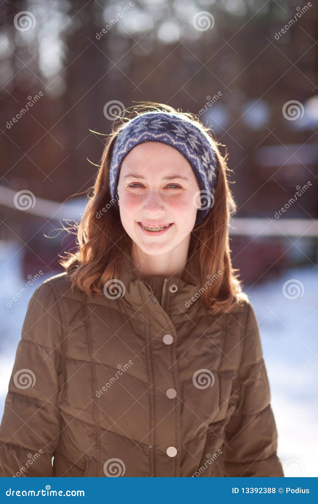 Pretty Girl in the Sun stock photo. Image of girl, person - 13392388