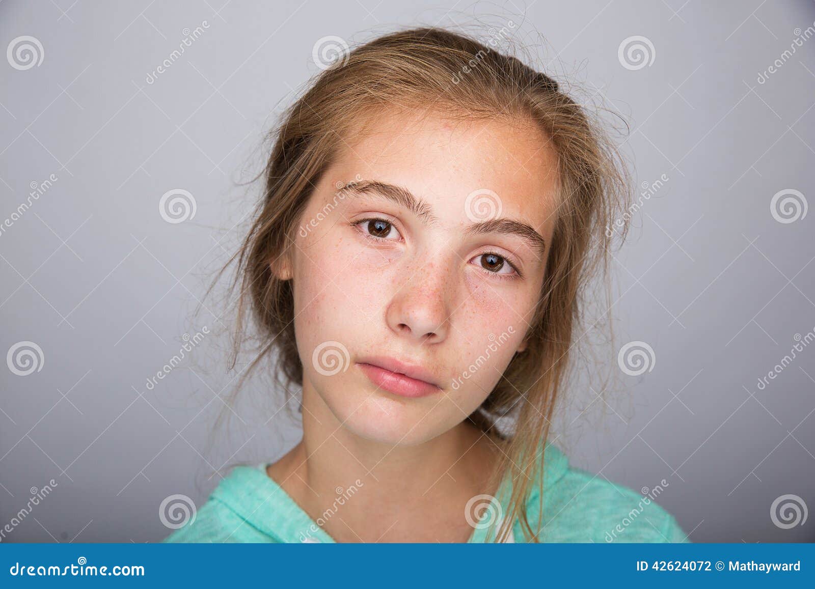 Pretty girl stock photo. Image of bemused, expressive - 42624072