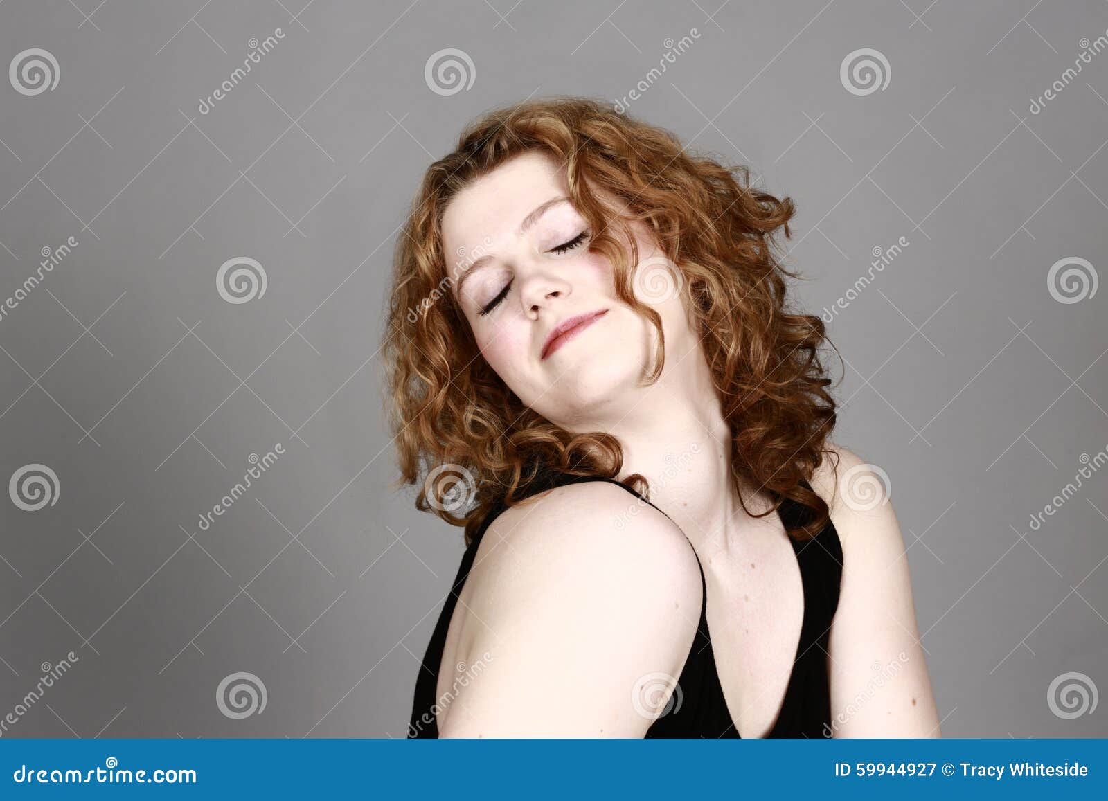 Pretty Girl with Very Light Complexion Stock Image - Image of fashion ...