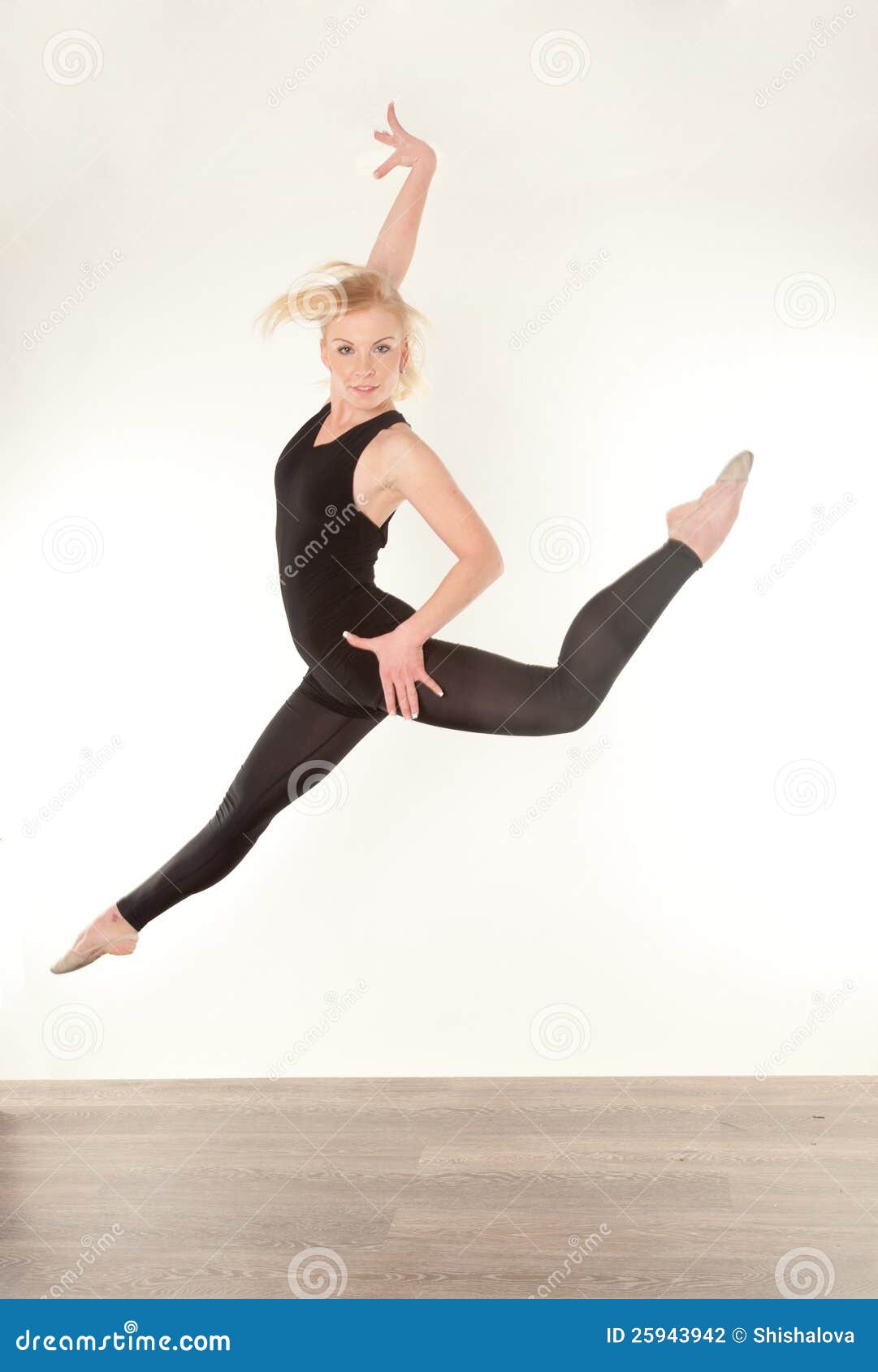 Pretty gymnast stock photo. Image of gymnastics, concentration - 25943942