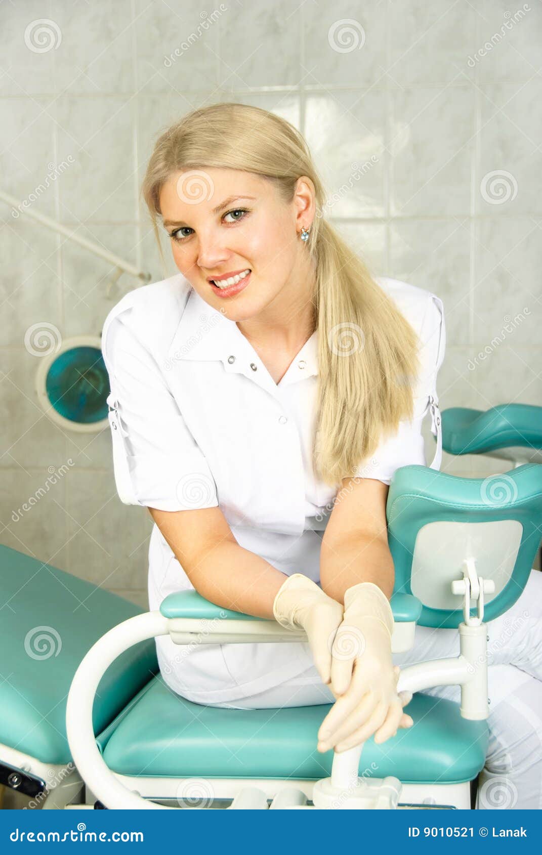 Pretty Gynecologist in the Office Stock Image - Image of healthcare ...